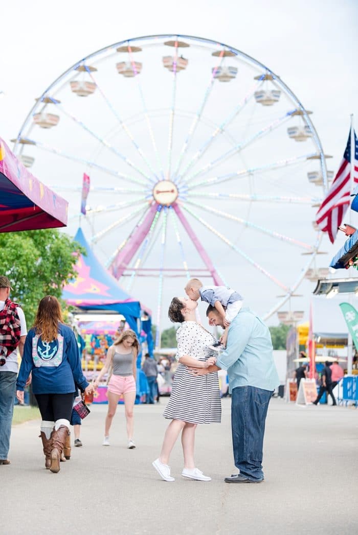 A State Fair of Virginia Family Portrait Session